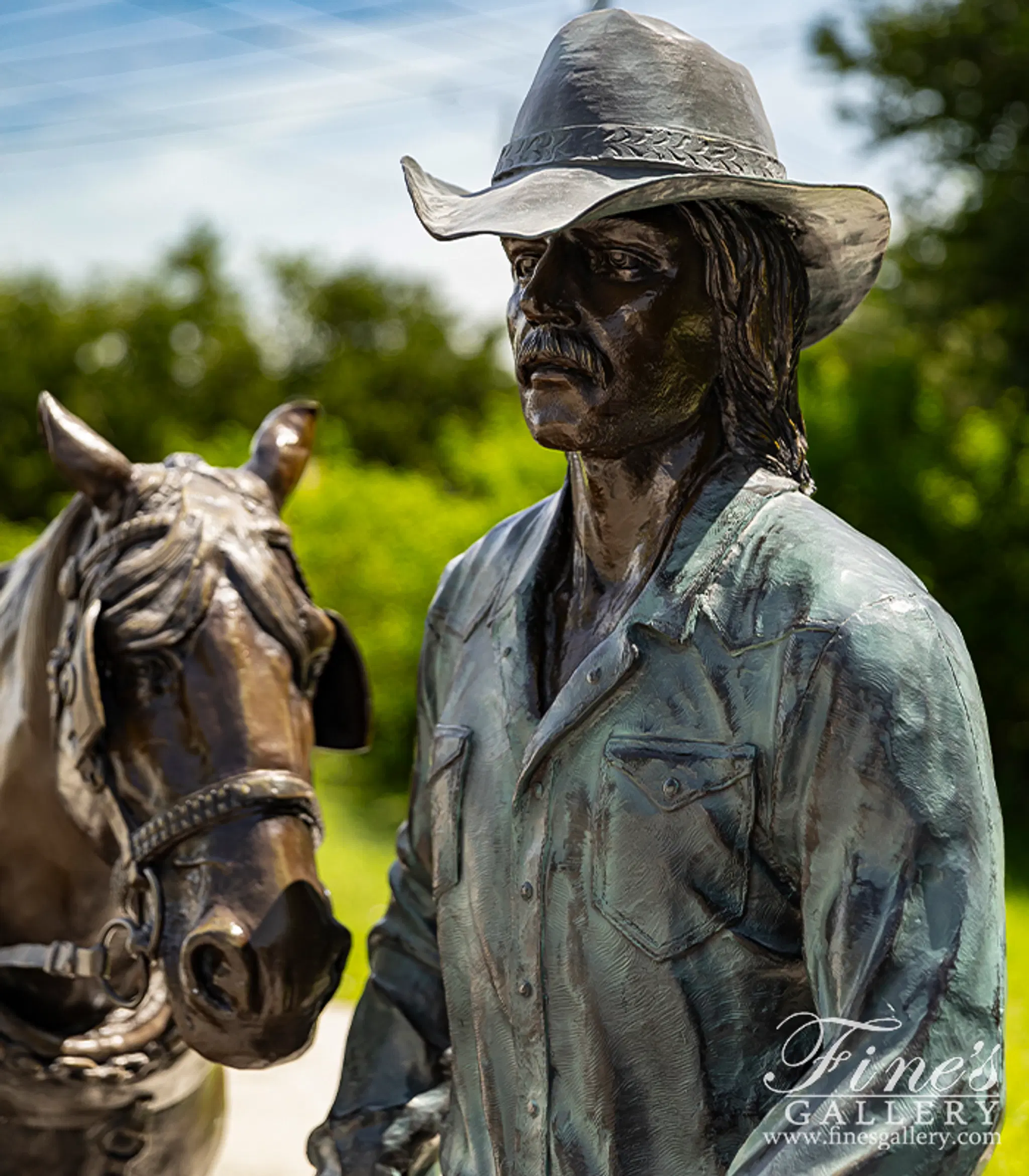 Western Bronze Statues | American Frontier | Fine's Gallery