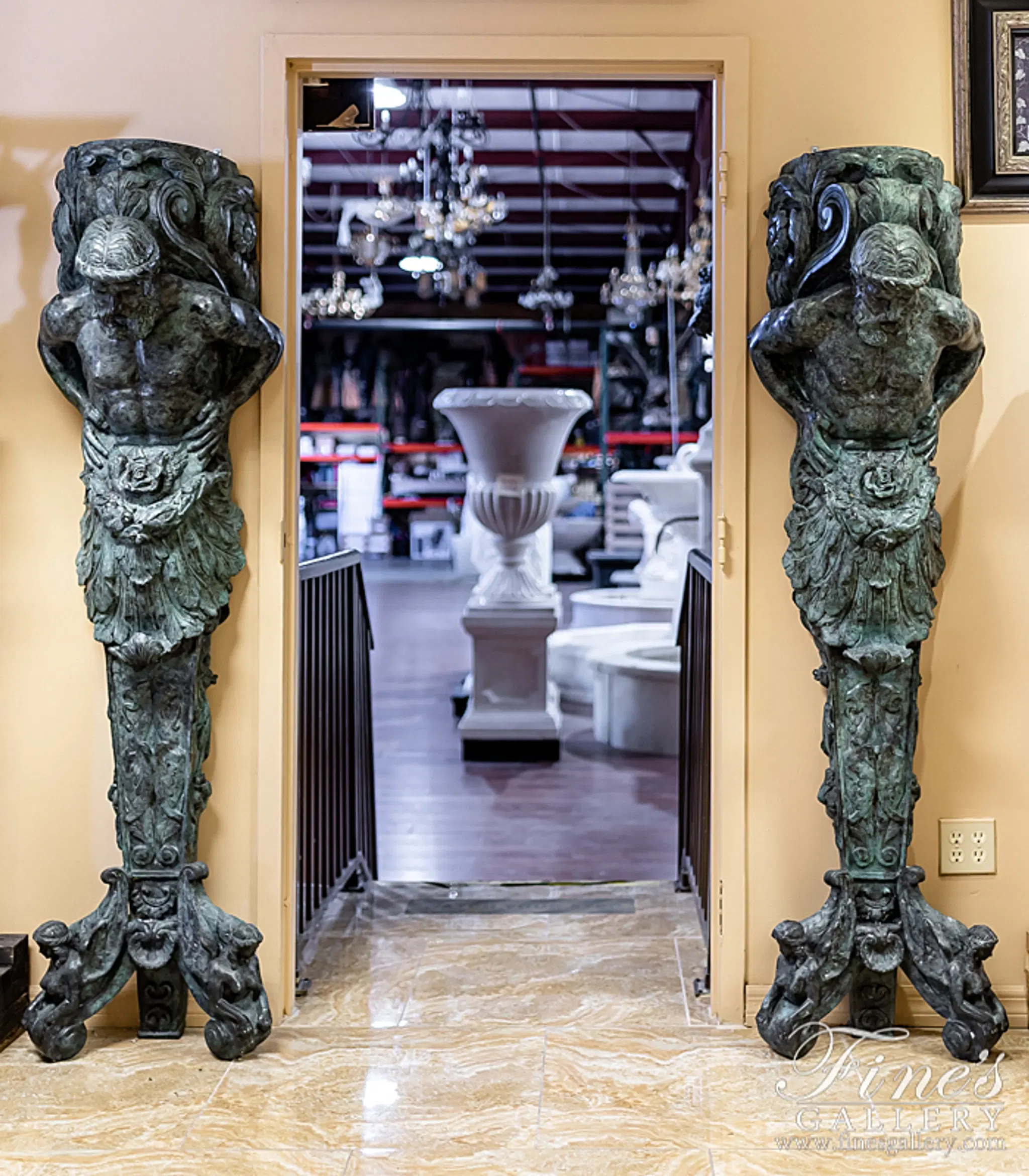 Classic Male Bronze Statues | Heroic Art | Fine's Gallery