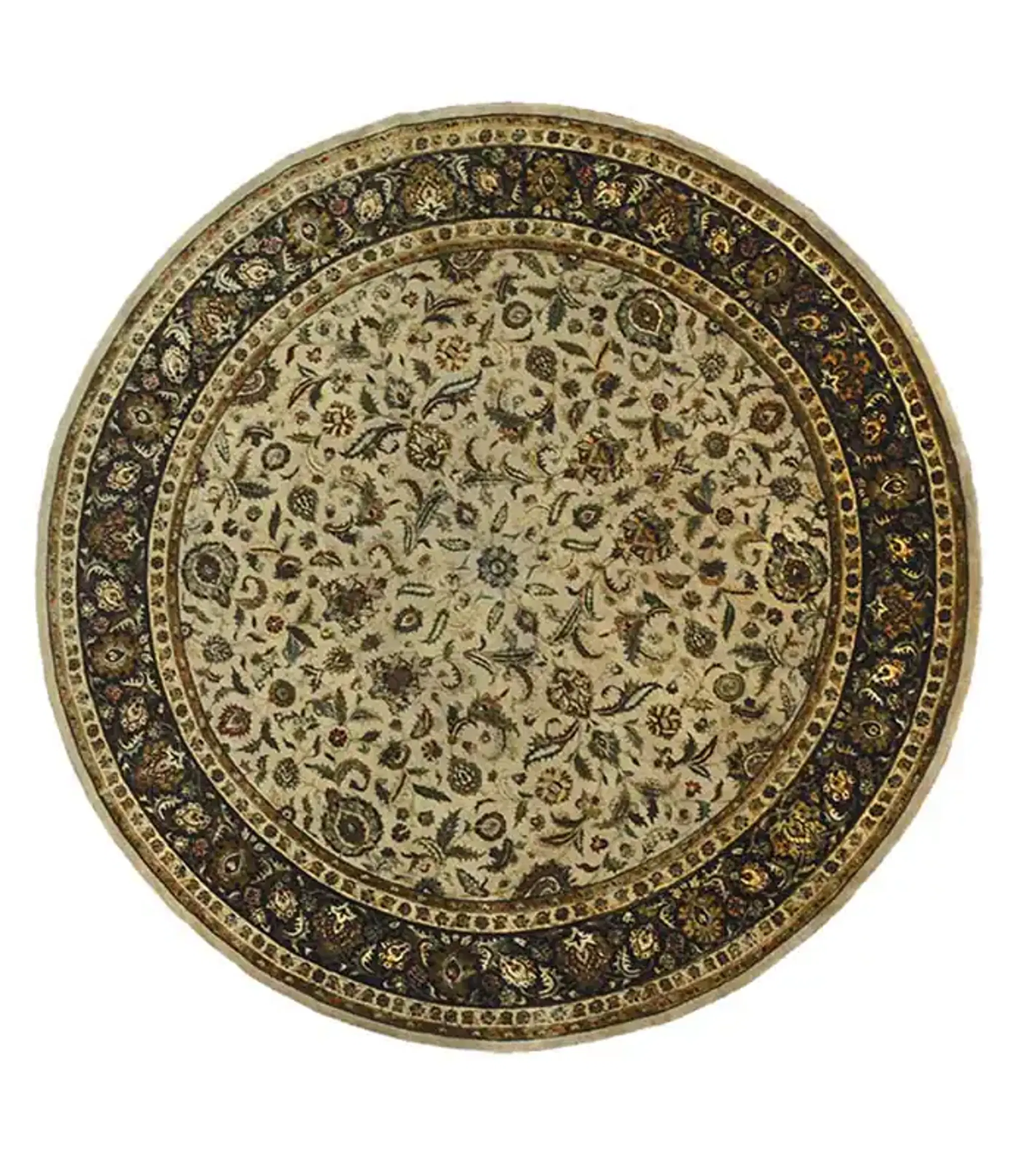 Round Hand Knotted Rugs | Designer Rugs – Fine’s Gallery