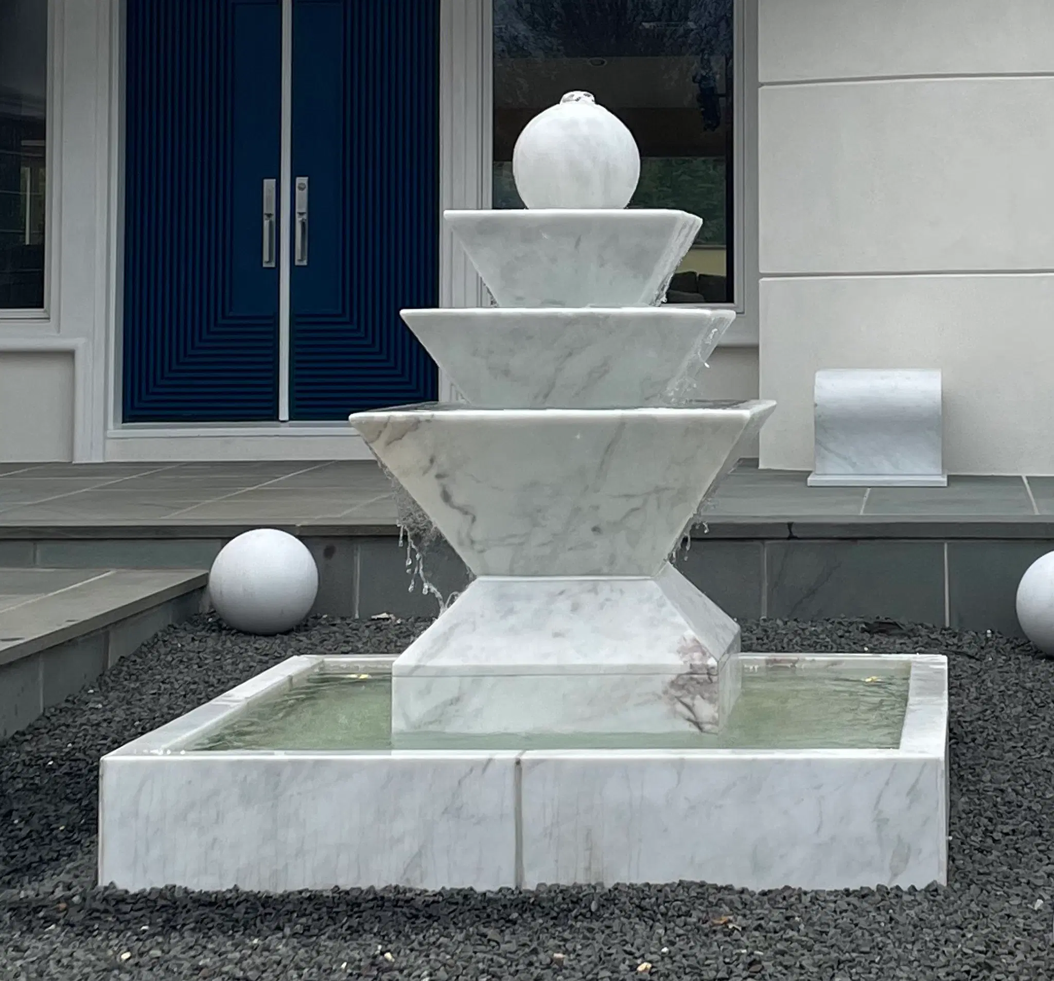 Modern Marble & Granite Fountains | Fine’s Gallery